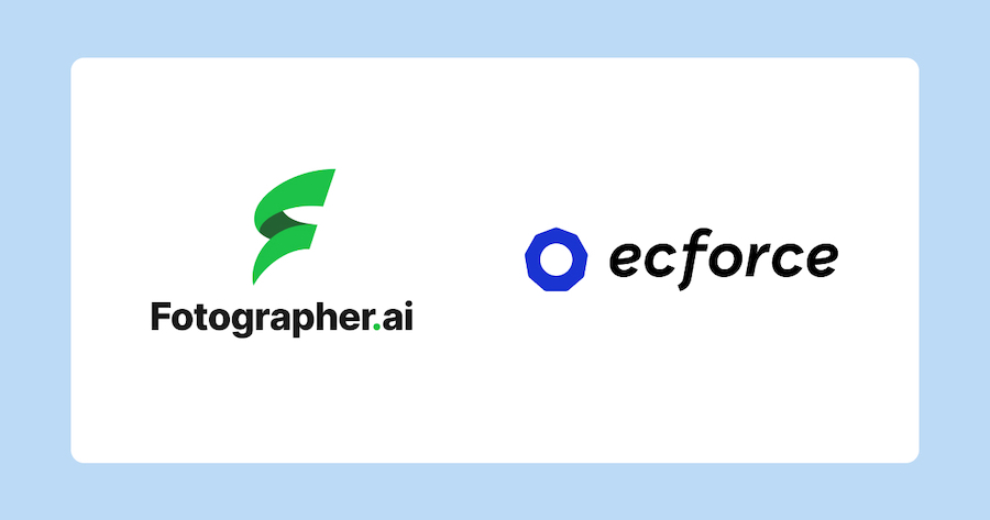 ecforce、商品写真自動生成サービス「Fotographer.ai」と 連携し、生成AIを活用したEC領域を強化｜株式会社SUPER STUDIO